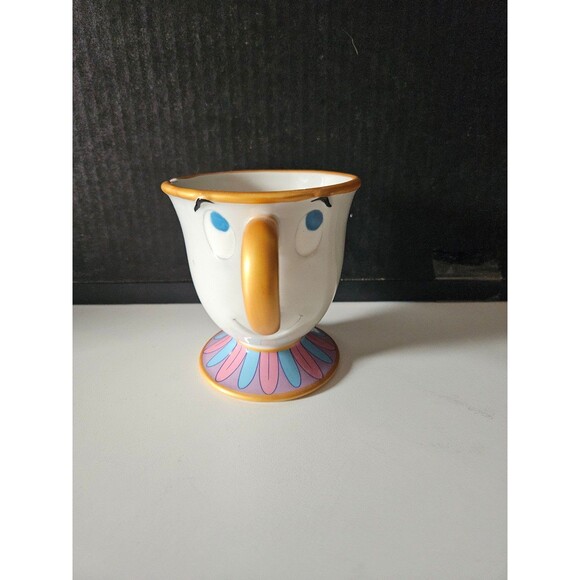 Disney | Kitchen | Disney Beauty The Beast Ceramic Chip Coffee Cup ...